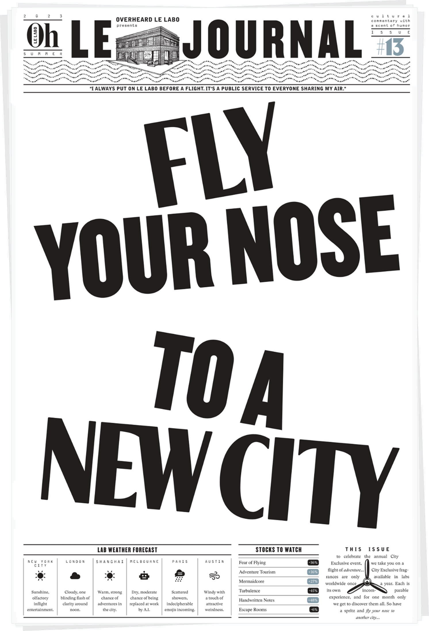 Le Journal: Current Issue